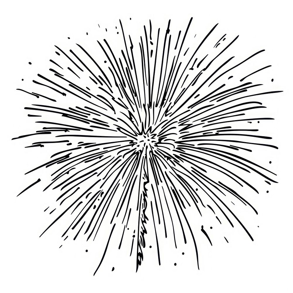 Hand drawn Firework fireworks drawing | Free Photo Illustration - rawpixel