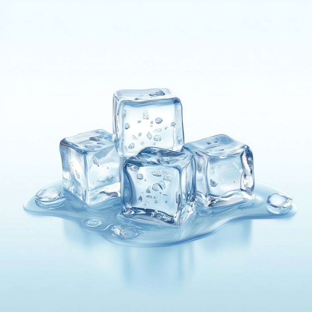Ice cubes transparent temperature photography. | Free Photo - rawpixel