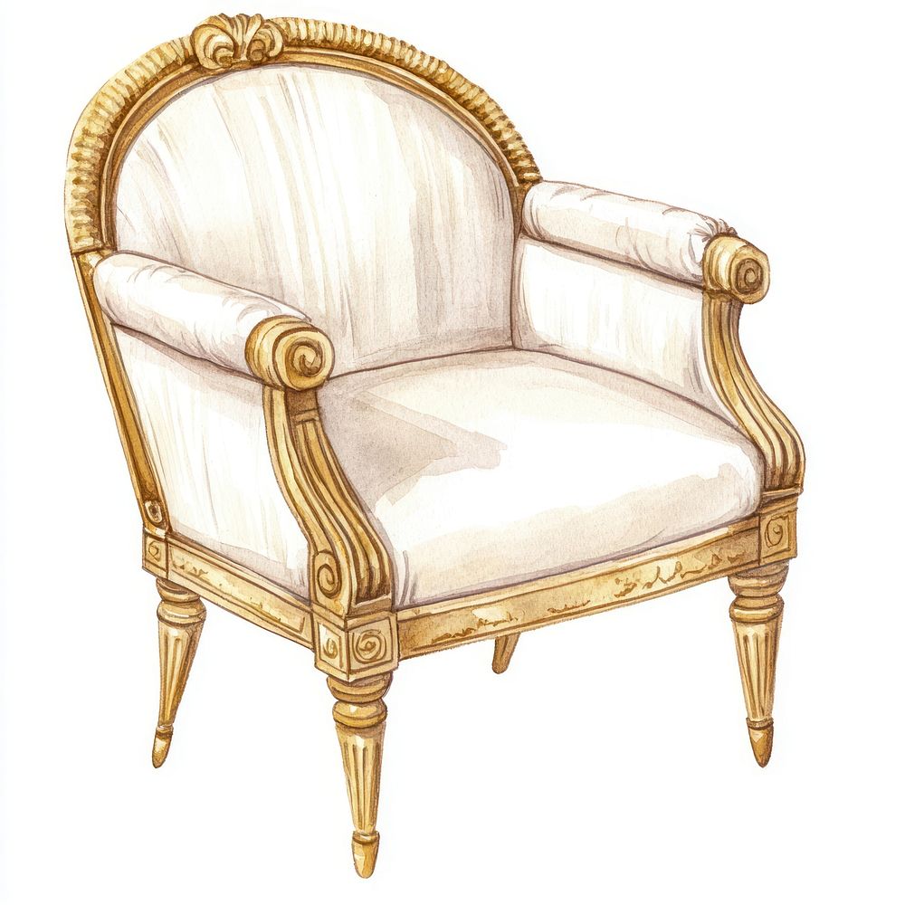 An ancient greek chair furniture | Free Photo Illustration - rawpixel