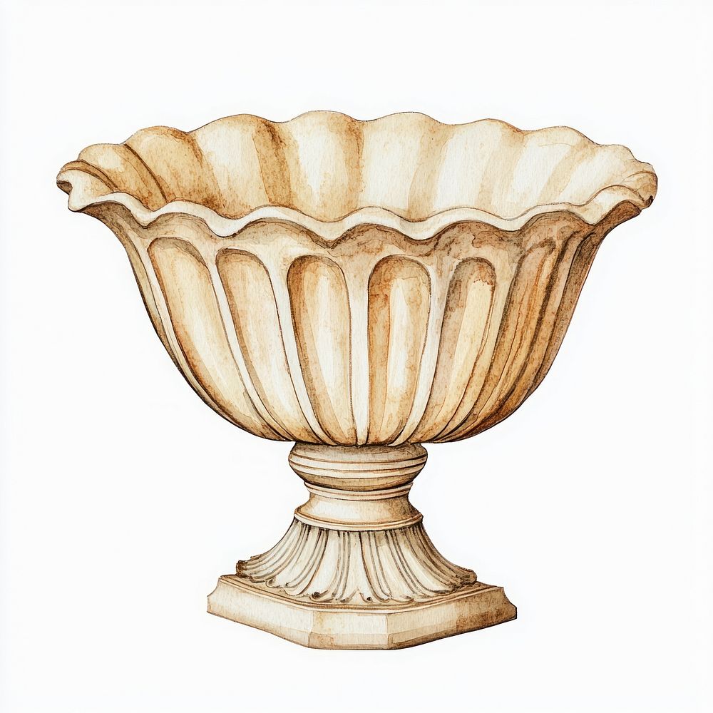 An ancient greek shell bowl | Free Photo Illustration - rawpixel