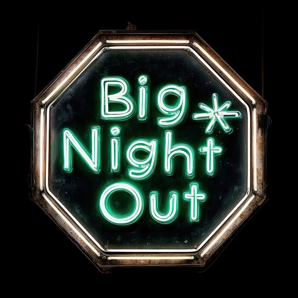 Neon sign lights night. | Free Photo Illustration - rawpixel
