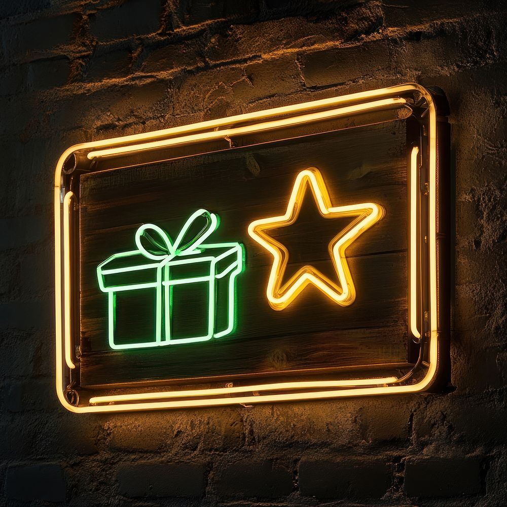 Neon sign symbol light. | Free Photo Illustration - rawpixel