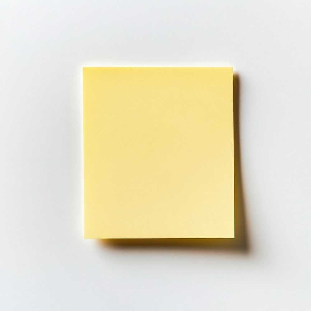 Yellow post it mockup office | Free Photo - rawpixel