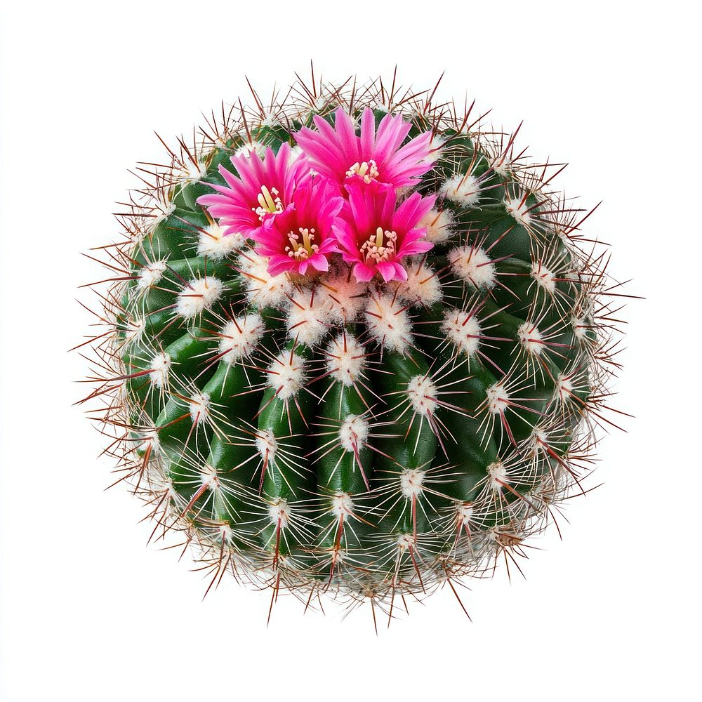 An isolated powder puff cactus | Free Photo - rawpixel