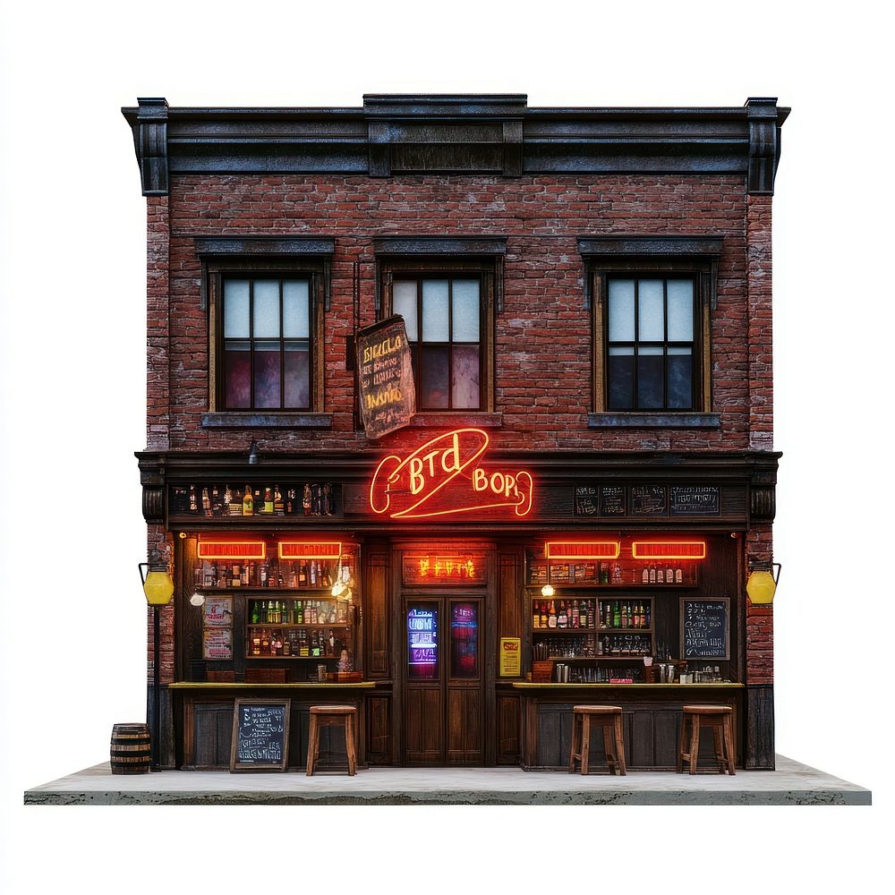 Architecture bar building urban. | Free Photo - rawpixel