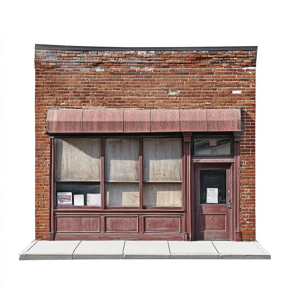 Brick butcher store facade architecture | Free Photo - rawpixel