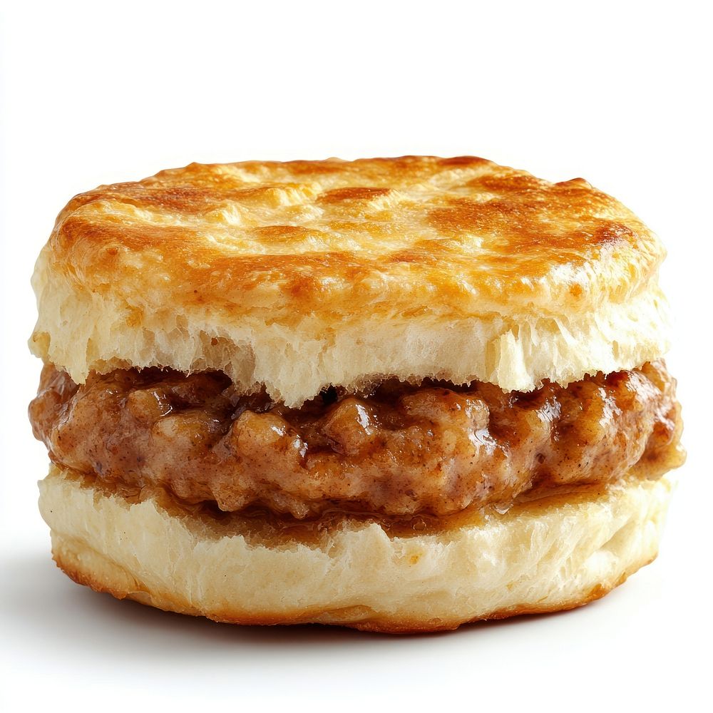 Sausage Biscuit biscuit sausage food. | Free Photo - rawpixel