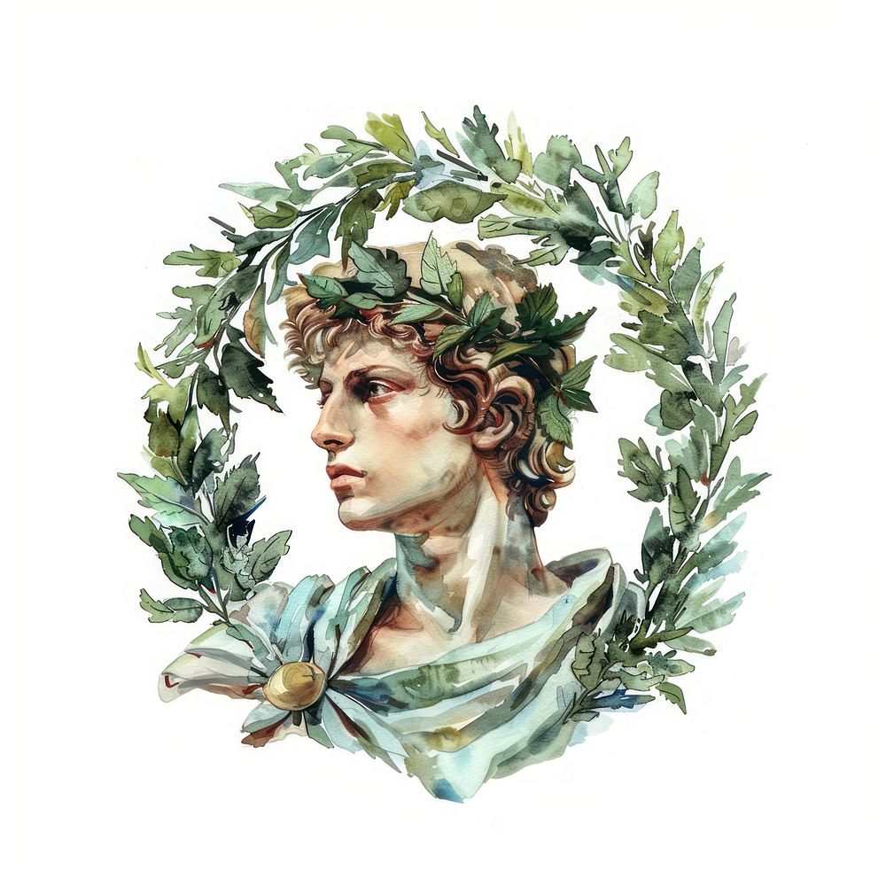 Greek God painting art wedding. | Free Photo Illustration - rawpixel