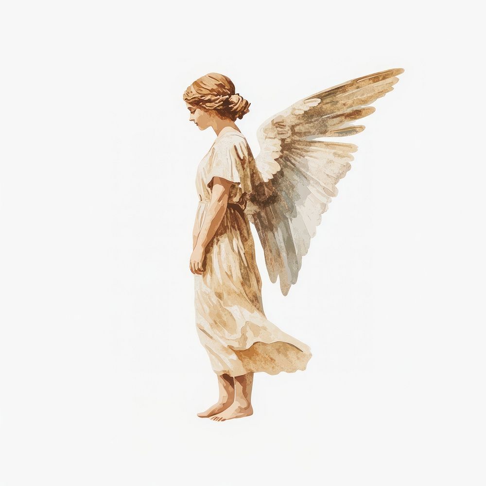 ancient Greek Angel angel archangel | Free Photo Illustration - rawpixel