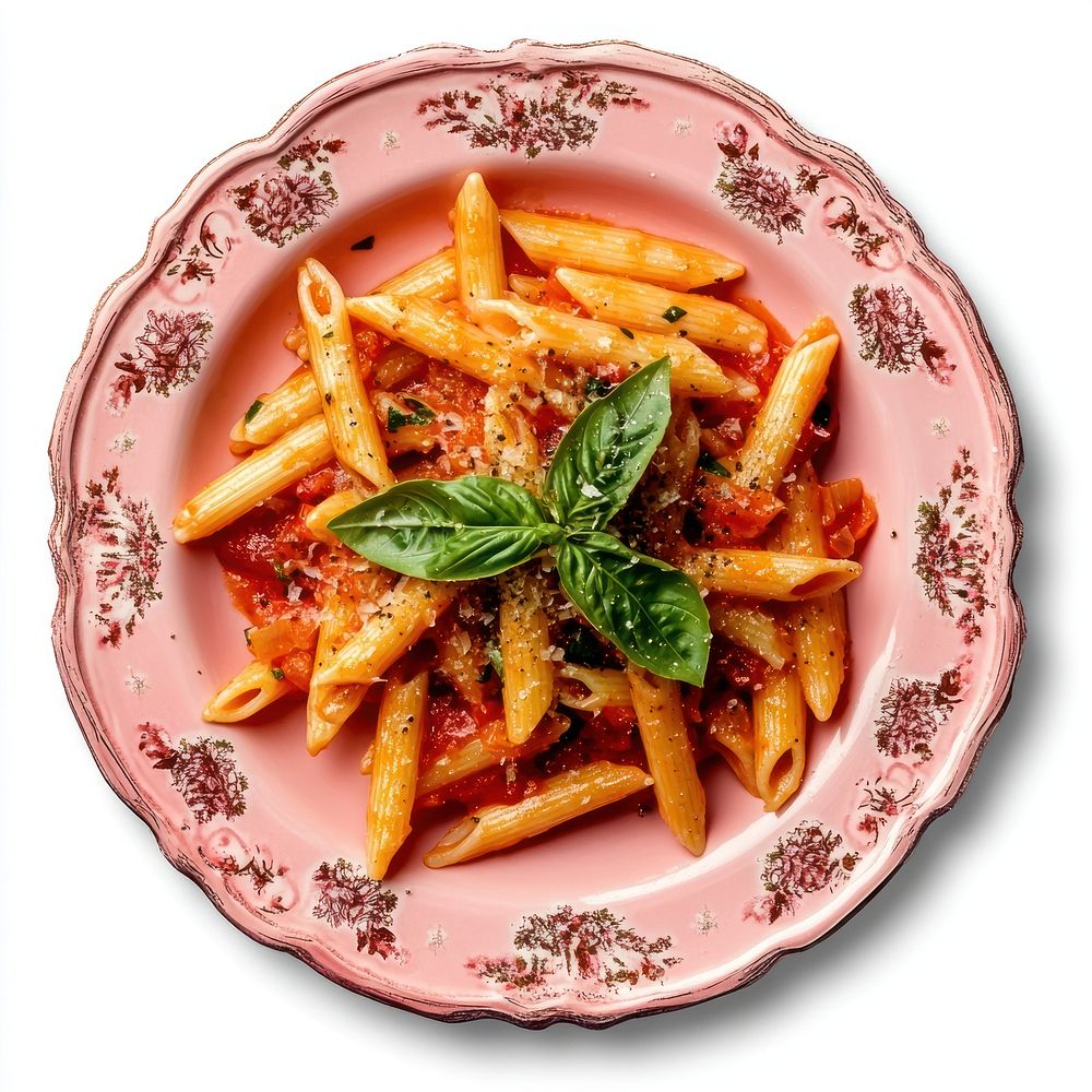 Penne Arrabbiata plate food vintage | Premium Photo - rawpixel