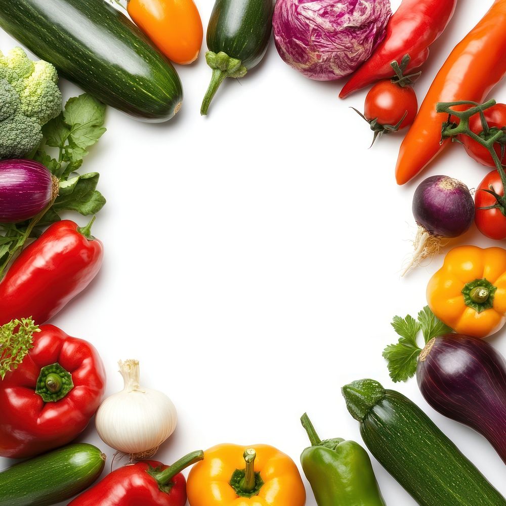 Vegetables produce border frame. | Free Photo - rawpixel