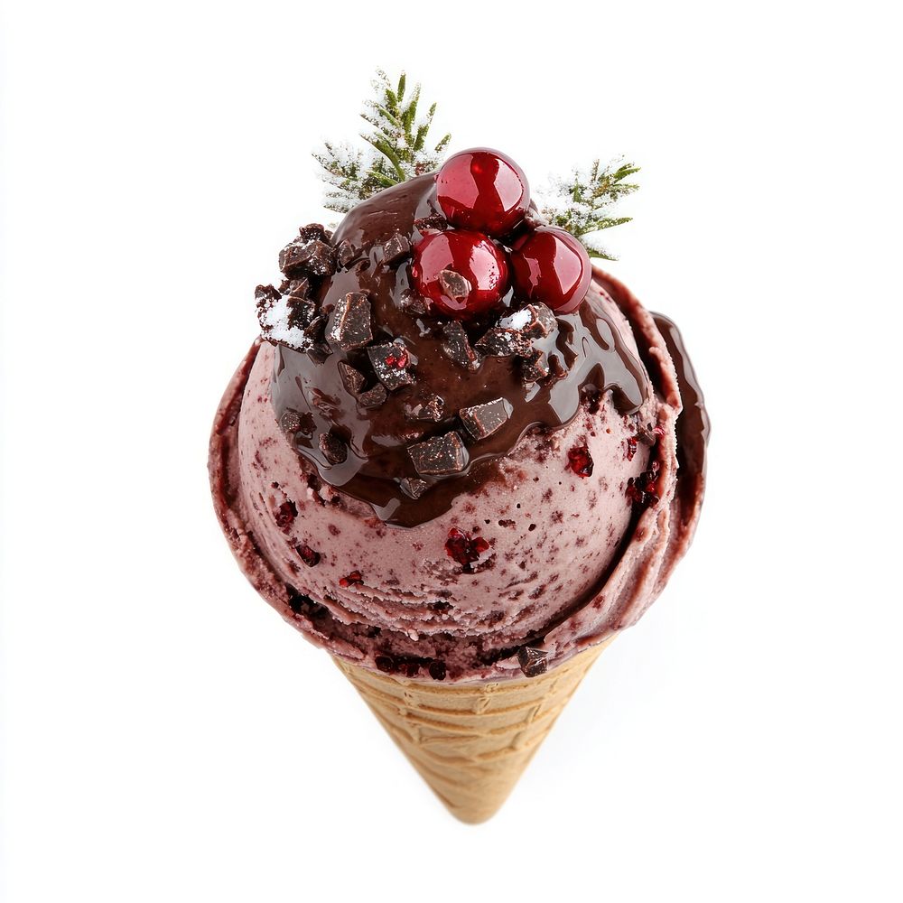 Christmas gelato food photography decoration. | Free Photo - rawpixel