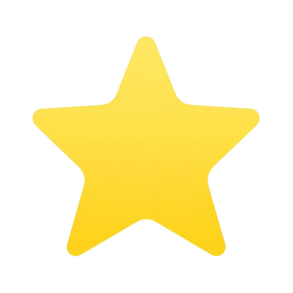 Yellow star design simple illustration. | Free Photo Illustration ...