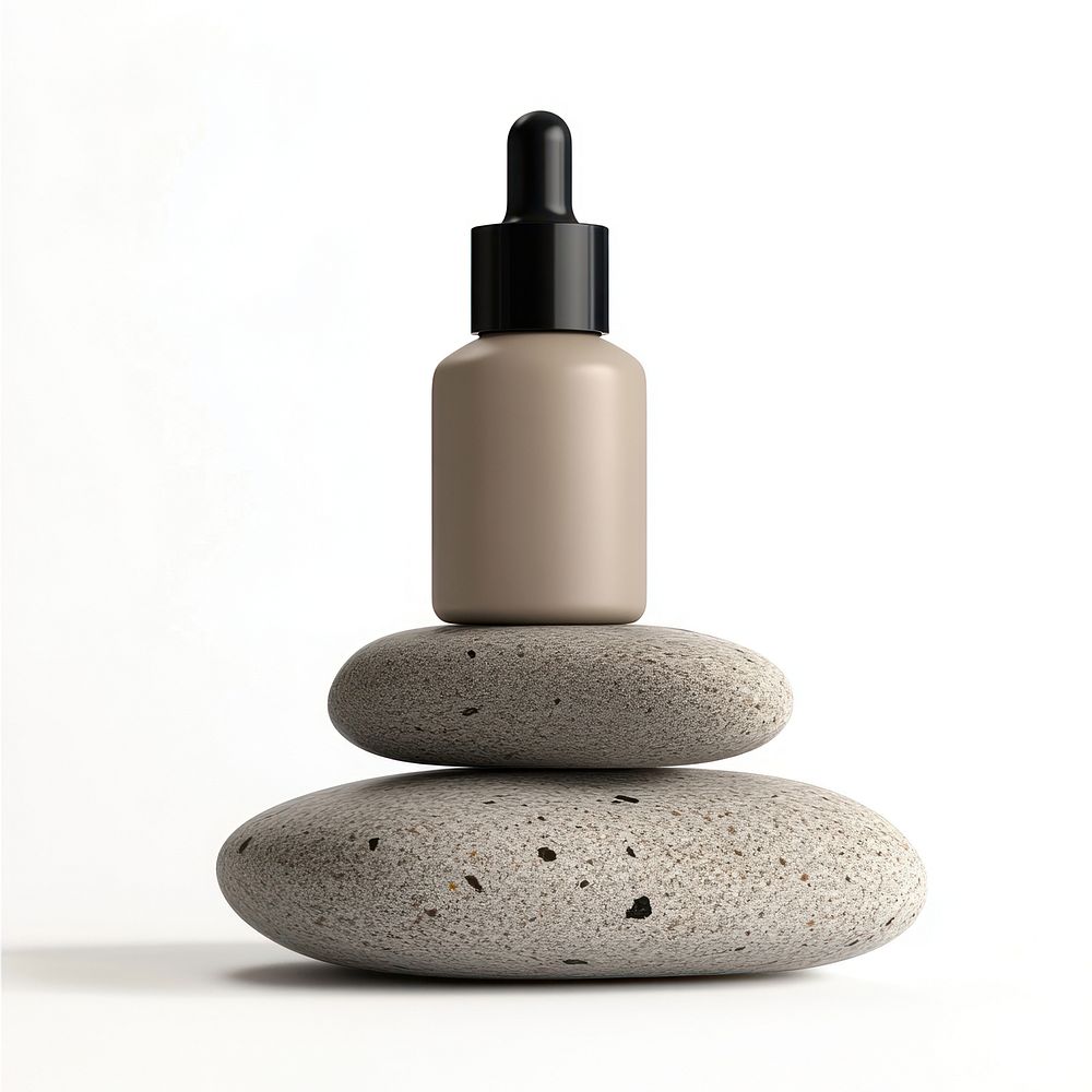 Aesthetic cosmetic dropper container bottle | Free Photo - rawpixel