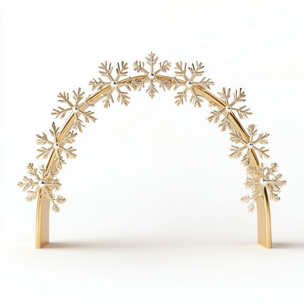 Snowflake Arch arch illustration snowflake. | Free Photo Illustration ...
