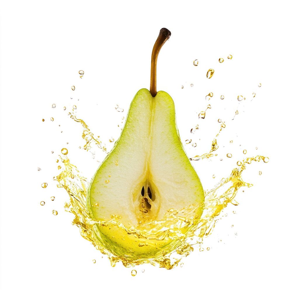Exploding cut green pear background | Free Photo - rawpixel