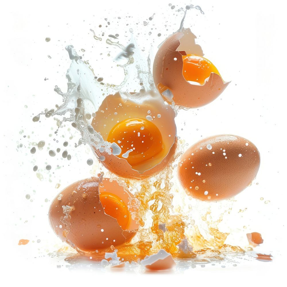 Exploding eggs food background explosion | Free Photo - rawpixel