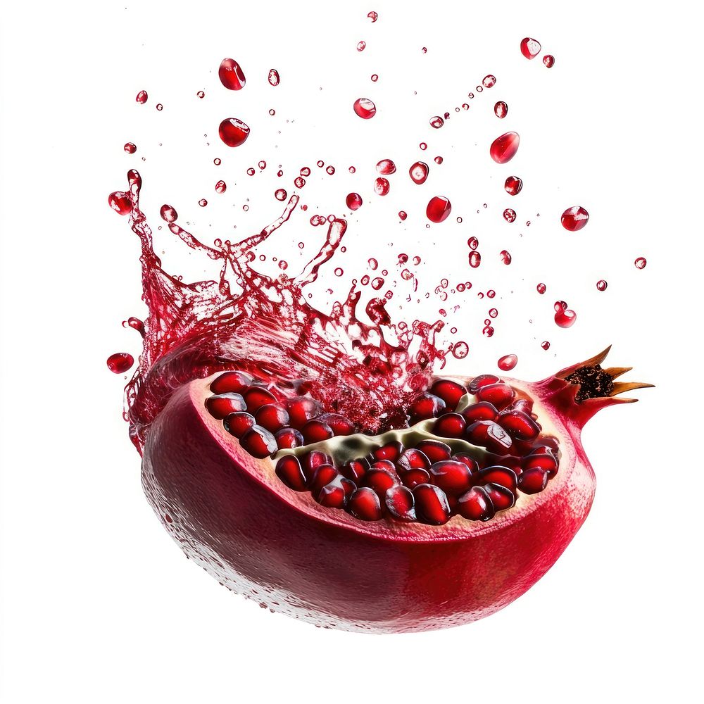 Exploding Pomegranate pomegranate background splash. | Free Photo ...
