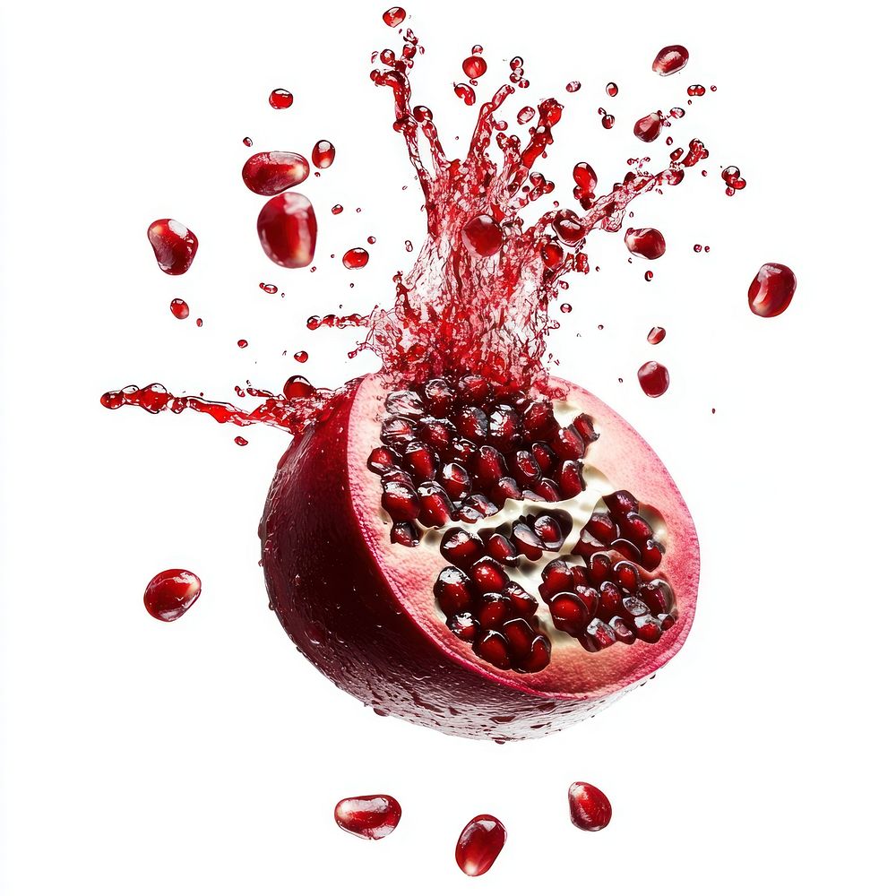 Exploding Pomegranate pomegranate fruit juice | Free Photo - rawpixel