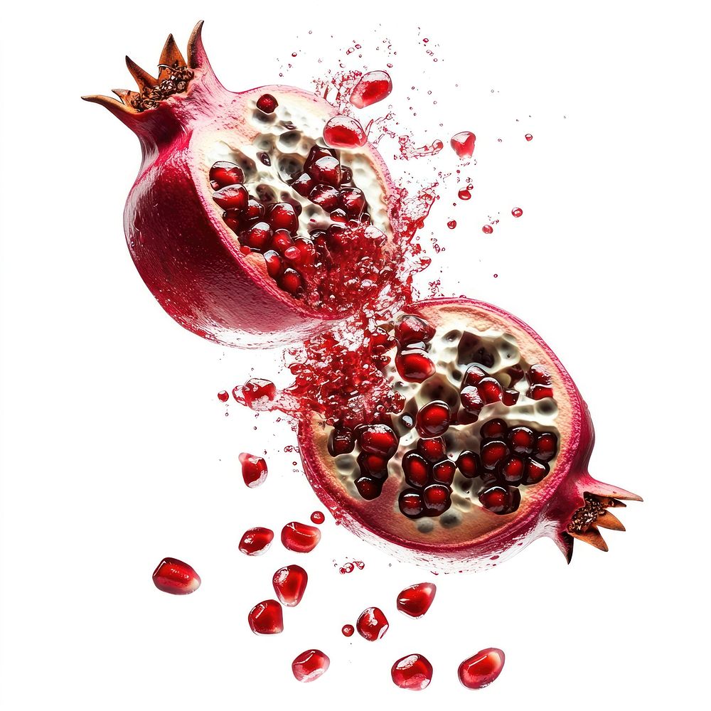 Exploding Pomegranate pomegranate fruit juice. | Free Photo - rawpixel