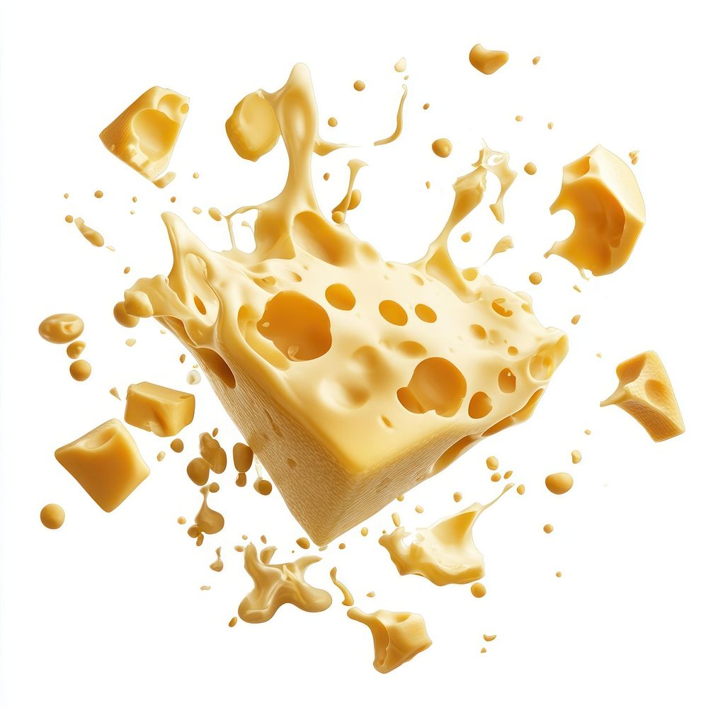Exploding real cheese dairy food | Free Photo - rawpixel