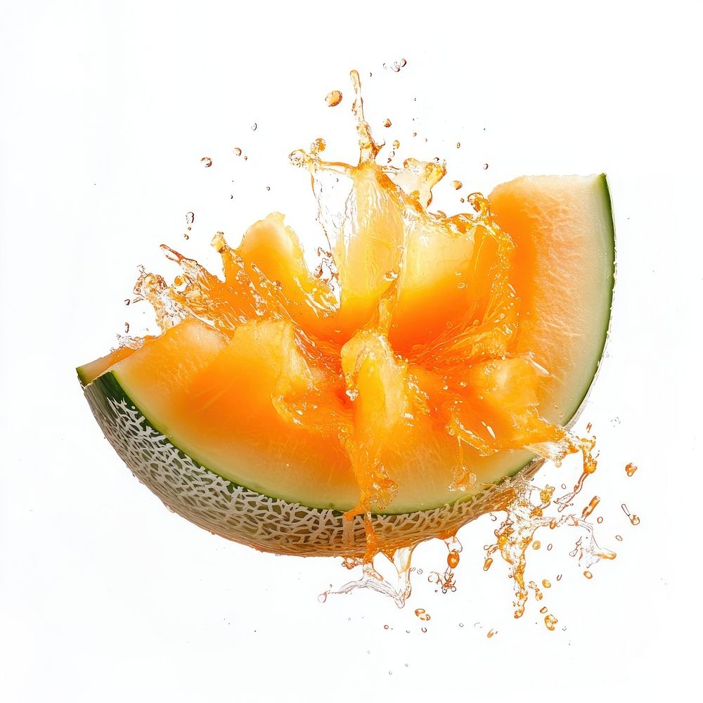 Exploding real melon produce fruit | Free Photo - rawpixel
