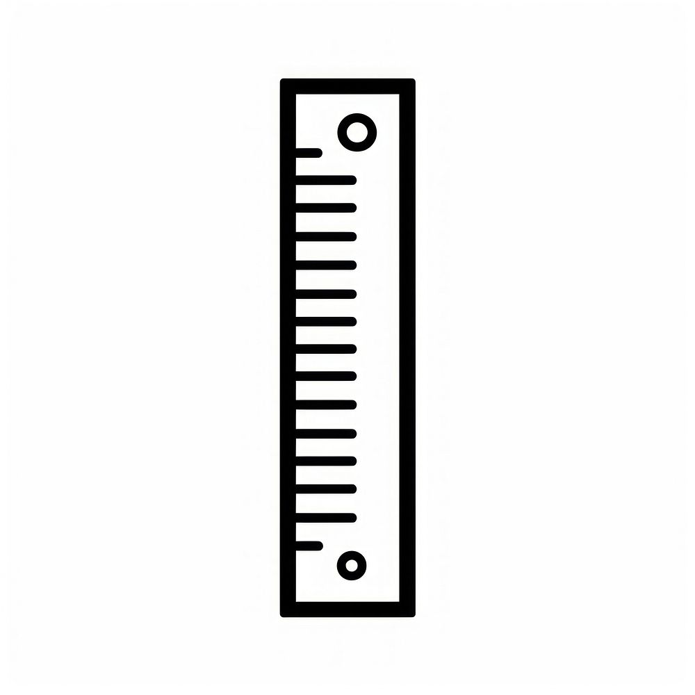 Ruler illustration simple ruler. | Free Photo Illustration - rawpixel