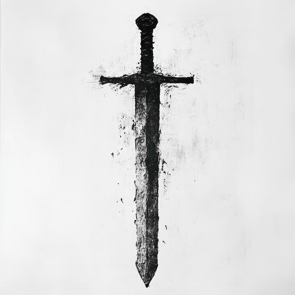 Sword textured weapon design. | Free Photo Illustration - rawpixel