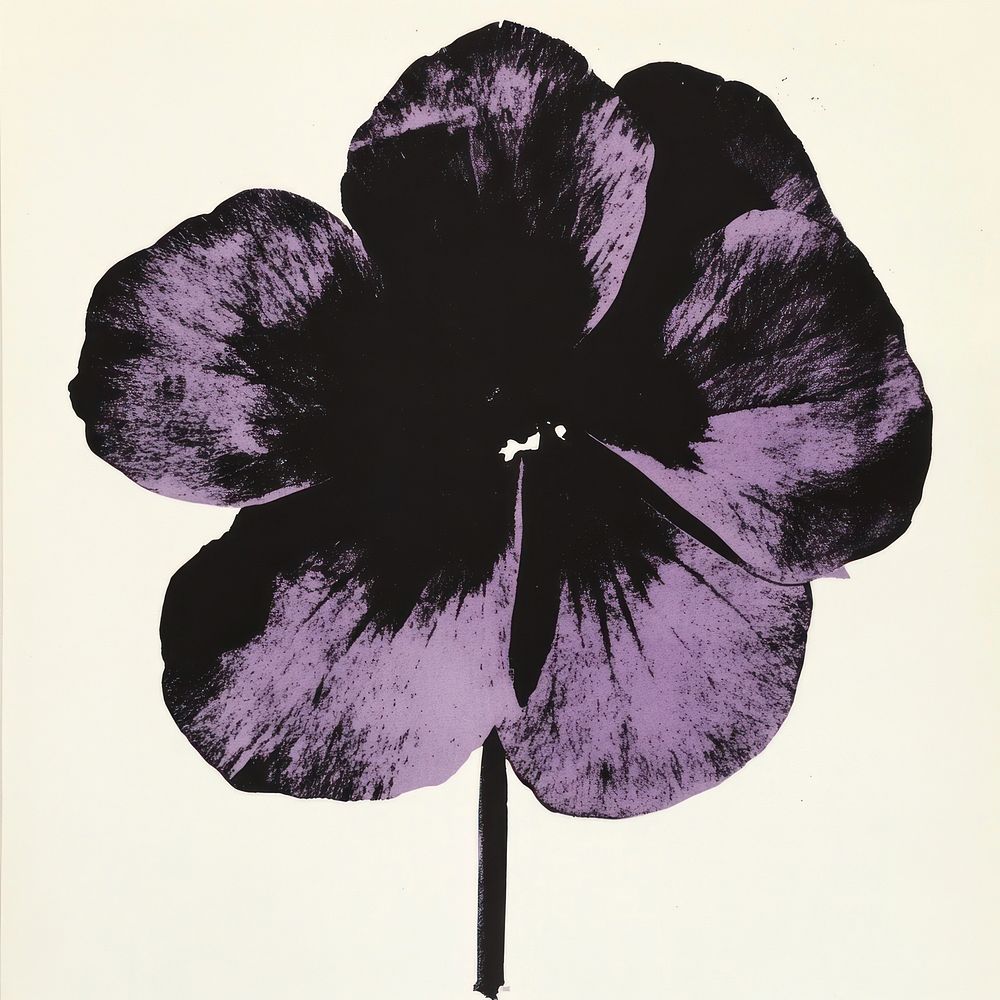 Violet flower purple design nature. | Free Photo Illustration - rawpixel