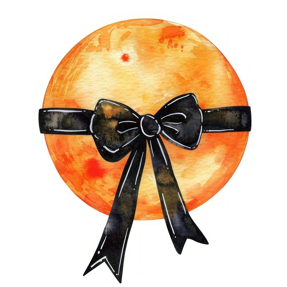 An orange moon art illustration | Free Photo Illustration - rawpixel