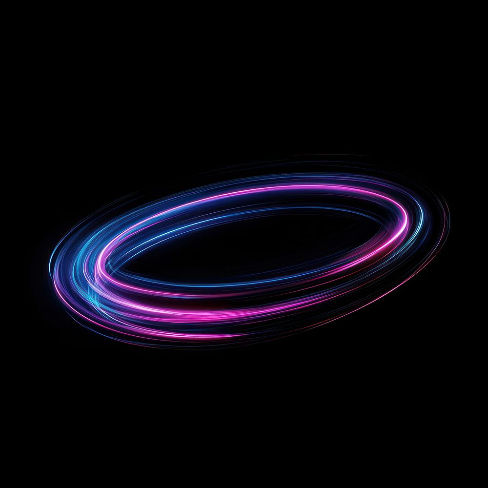 Oval line radius light neon | Free Photo Illustration - rawpixel