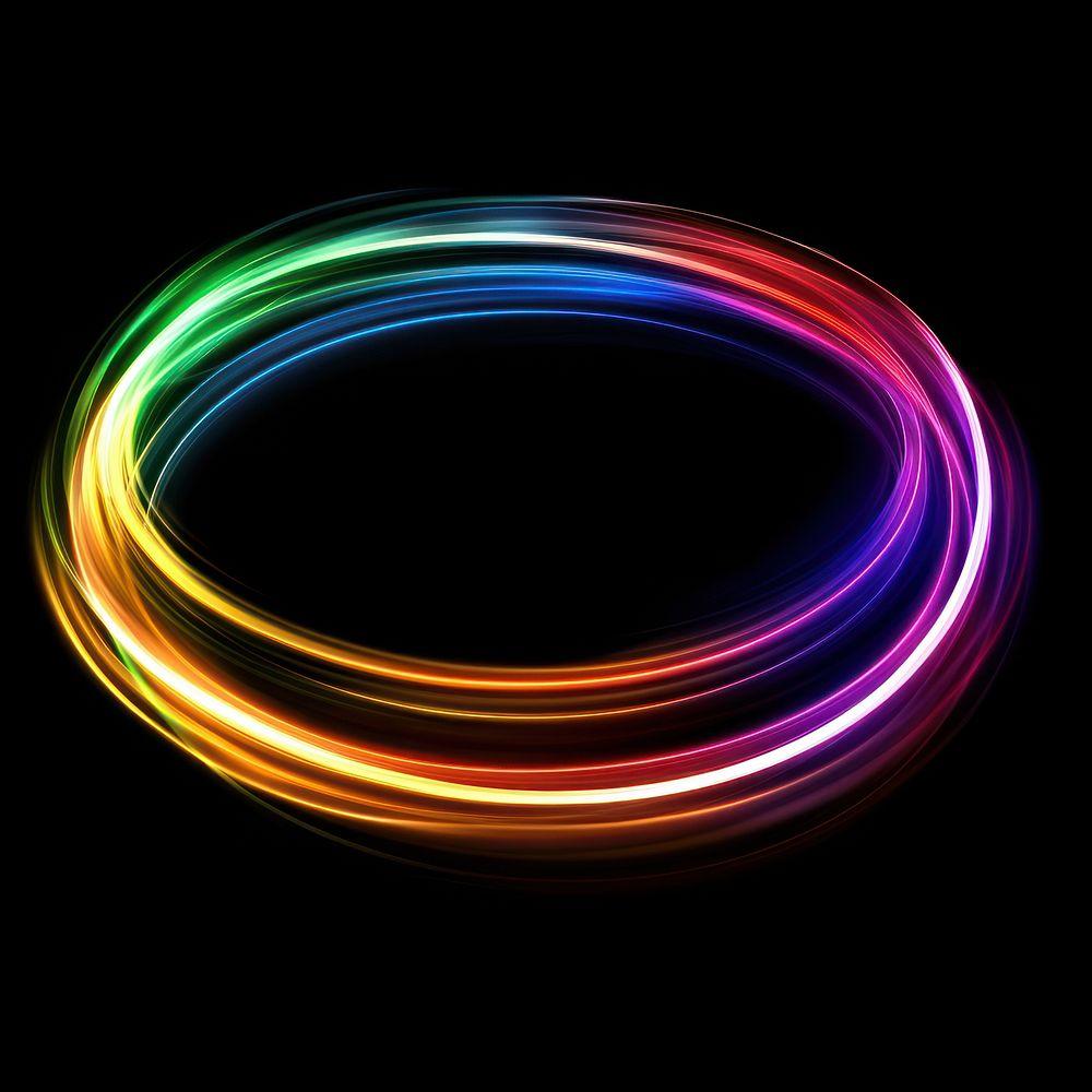 Oval line radius light effect | Free Photo Illustration - rawpixel