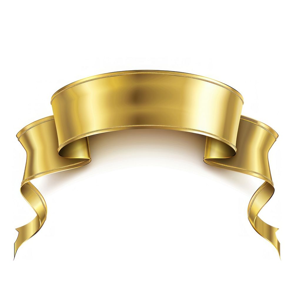 Ribbon gold color illustration element | Free Photo Illustration - rawpixel