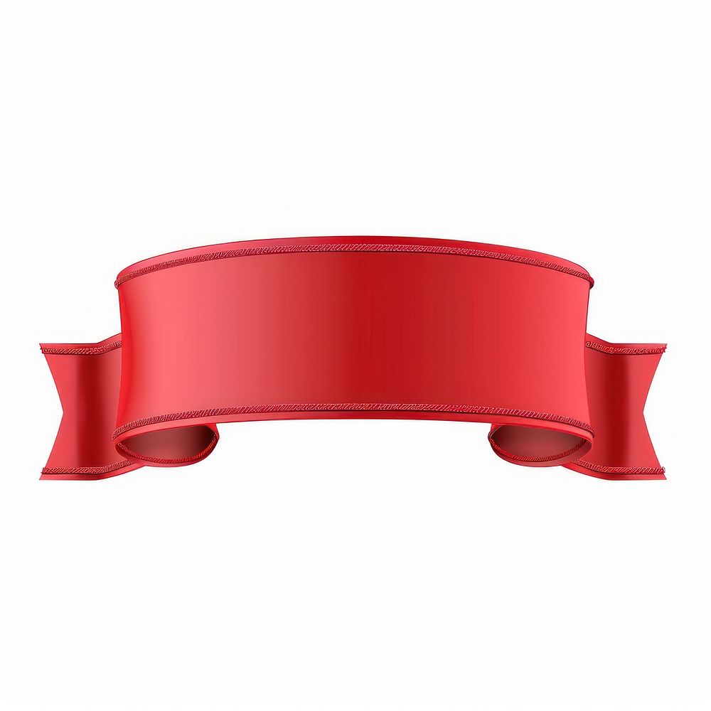 Ribbon red color illustration element | Free Photo Illustration - rawpixel