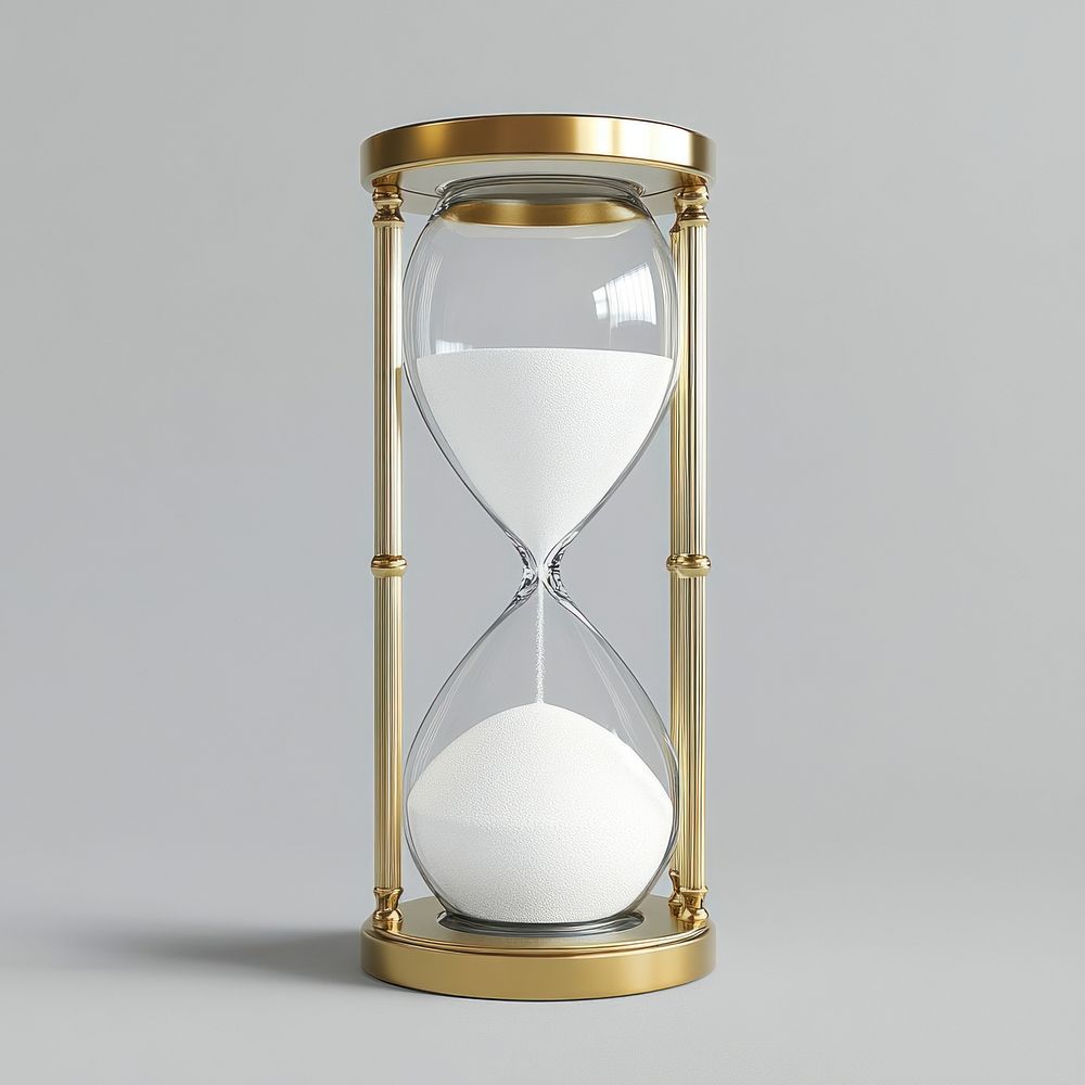 An isolated transparent luxury hourglass | Free Photo - rawpixel