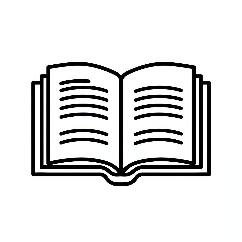 Simple open book icon illustration | Free Photo Illustration - rawpixel