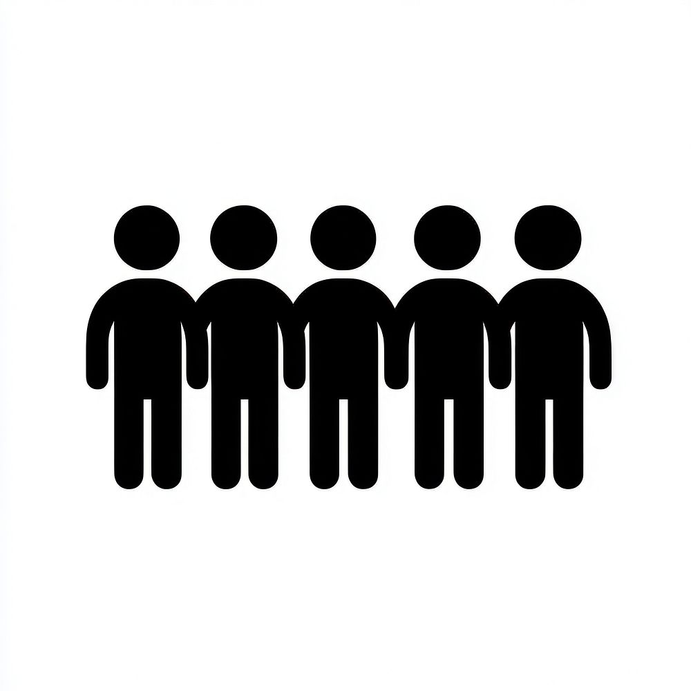People icon silhouette person symbol | Free Photo Illustration - rawpixel