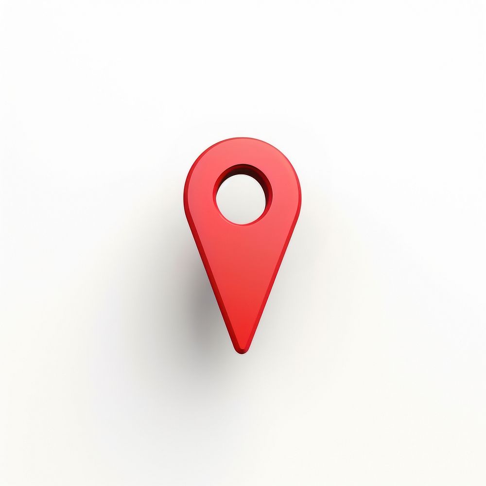 3d render red location pointer | Free Photo Illustration - rawpixel