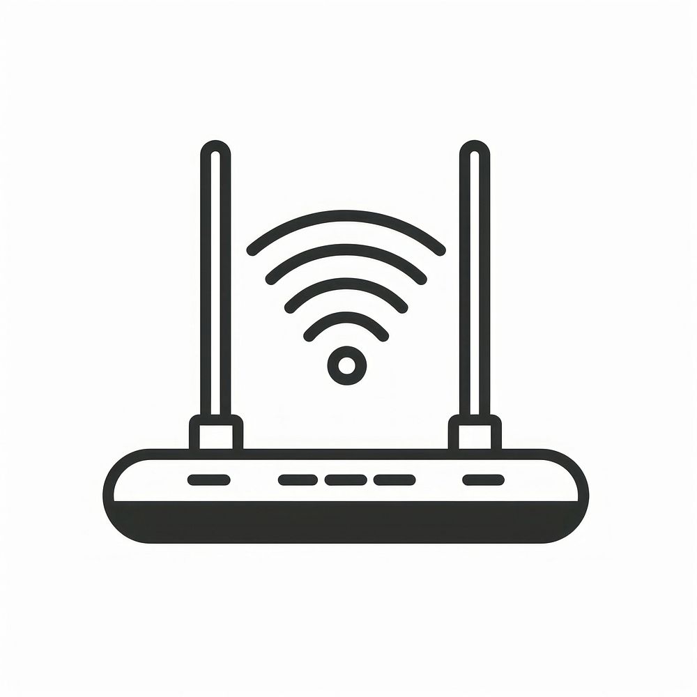 Simple wifi router icon illustration | Free Photo Illustration - rawpixel