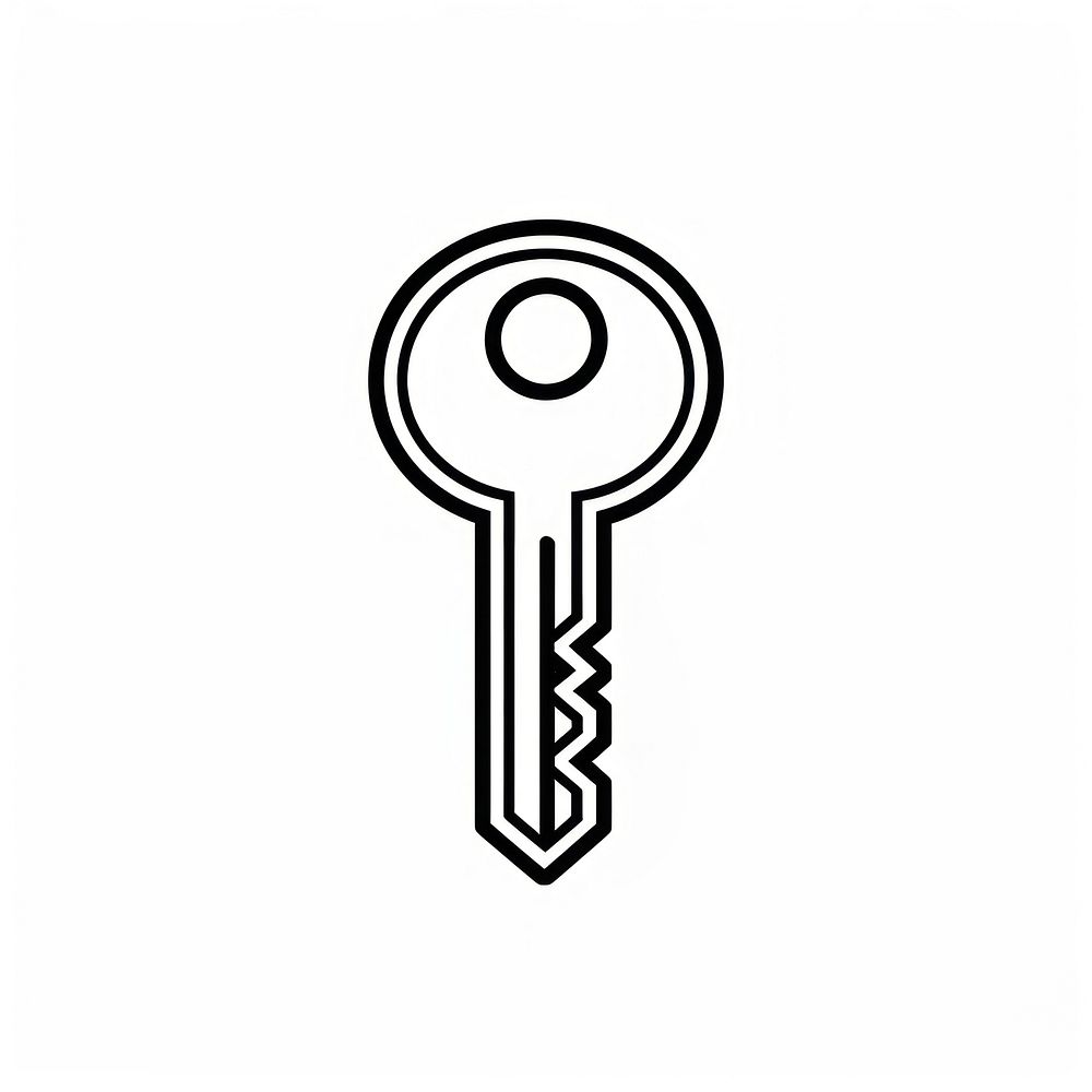 Simple house key icon illustration | Free Photo Illustration - rawpixel