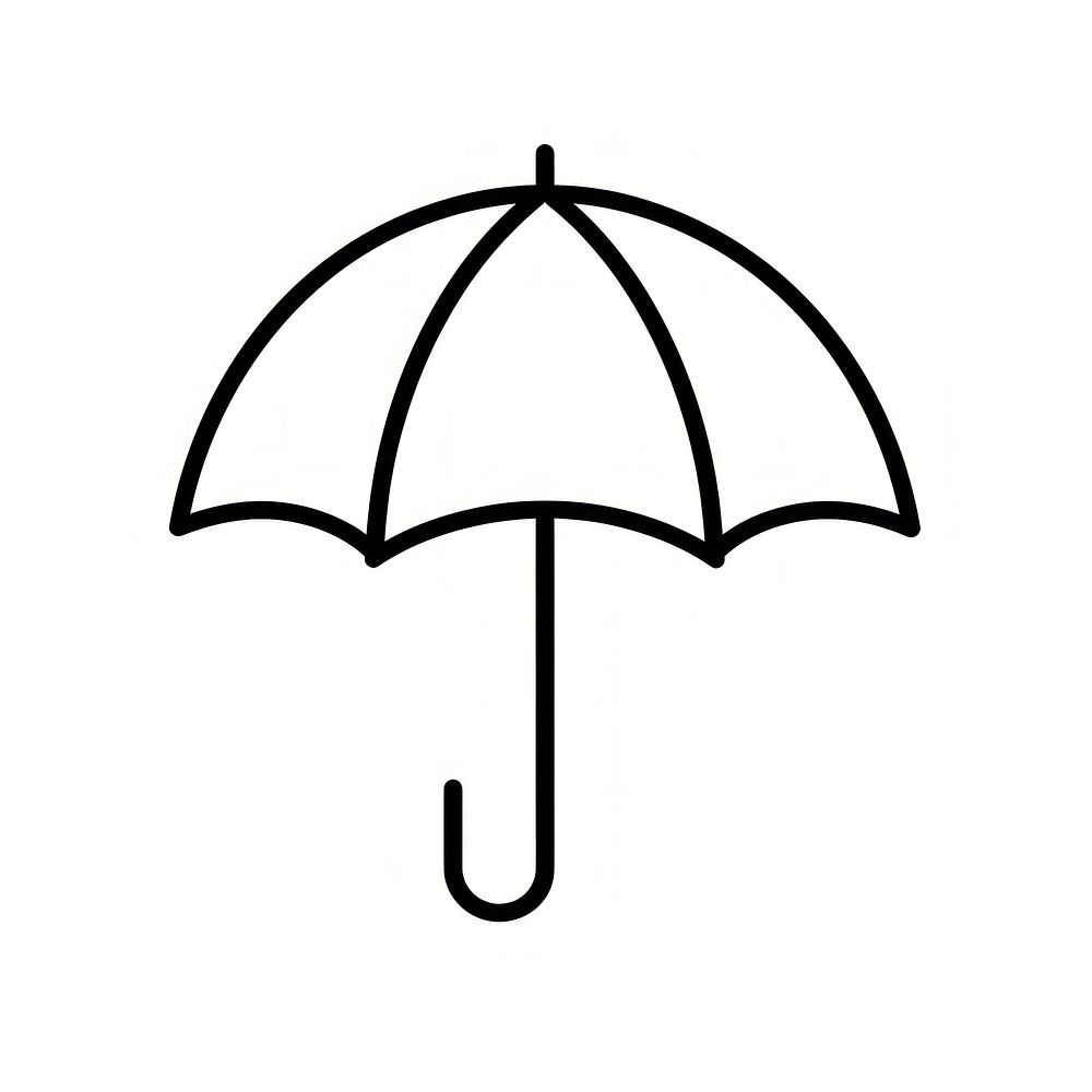 Simple umbrella icon illustration line | Free Photo Illustration - rawpixel Simple umbrella icon illustration line | Free Photo Illustration - rawpixel