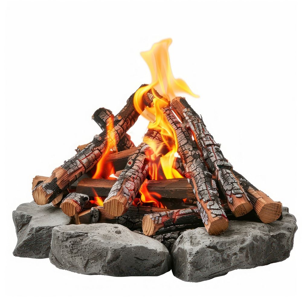 Bonfire fireplace flames outdoors. | Free Photo - rawpixel