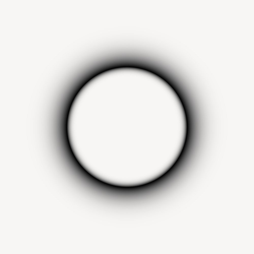Minimalist black white gradient circle | Free Photo Illustration - rawpixel