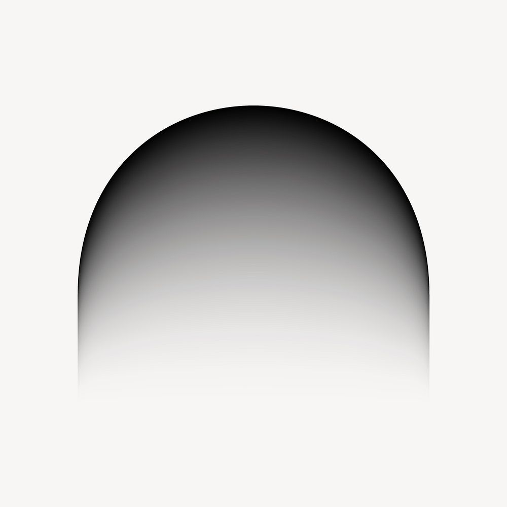 Minimalist gradient arch illustration vector | Free Vector - rawpixel