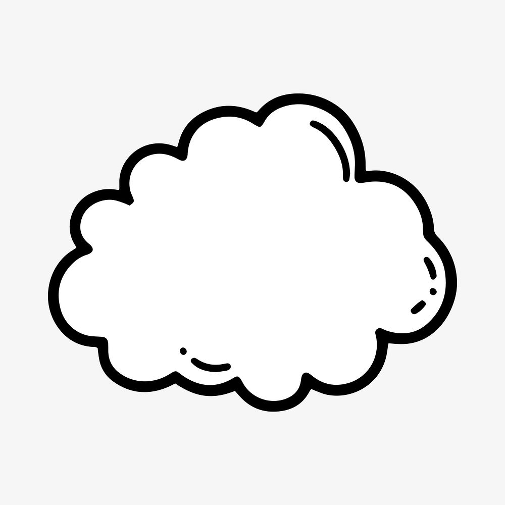 Simple cloud designs illustration | Free Photo Illustration - rawpixel