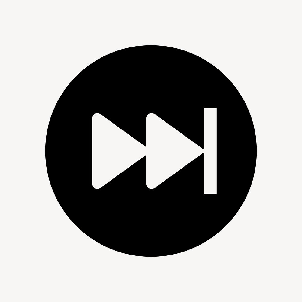 Fast forward button icon illustration | Free Vector Illustration - rawpixel