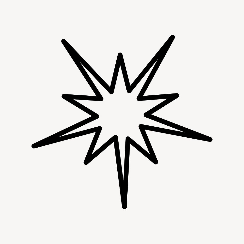 Bold starburst icon | Free Photo Illustration - rawpixel Bold starburst icon | Free Photo Illustration - rawpixel