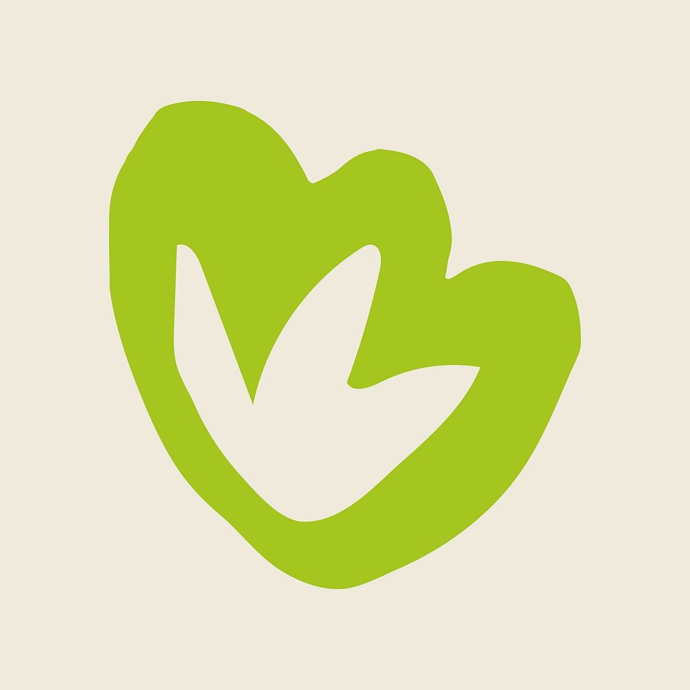 abstract green flower vector | Premium Vector - rawpixel