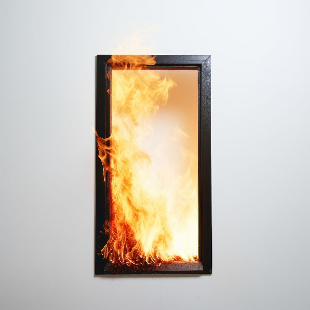 Photography Burning Door Frame fire | Free Photo - rawpixel