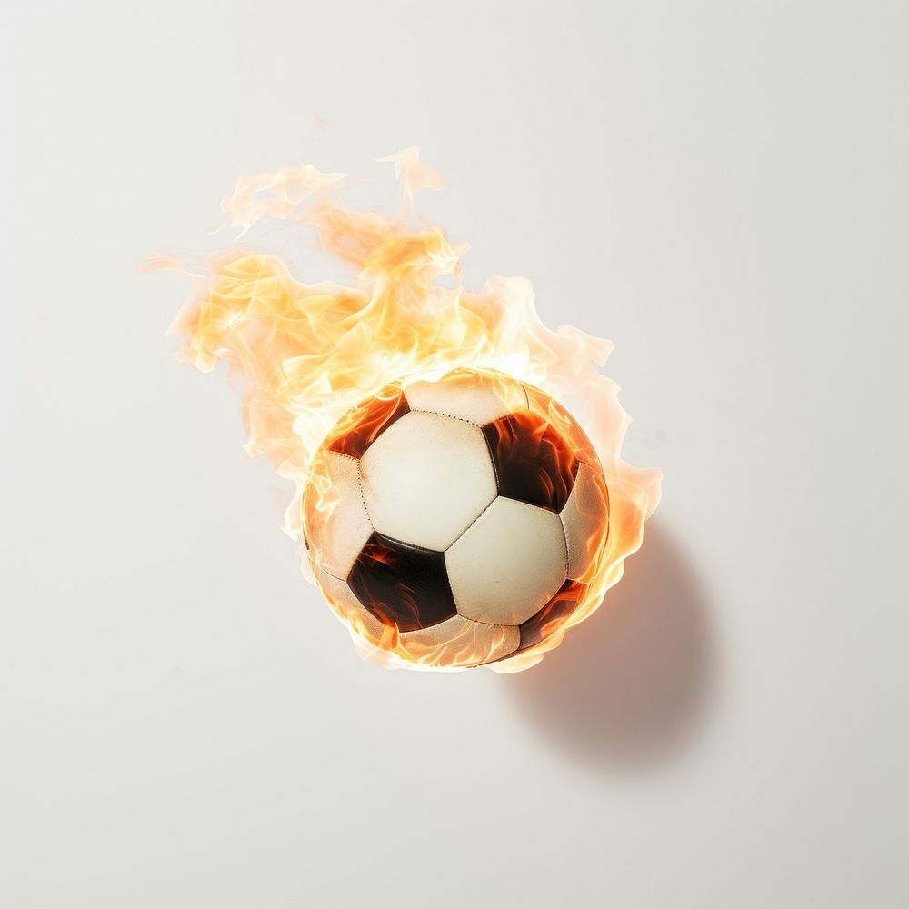 Photography Burning football fire burning | Free Photo - rawpixel